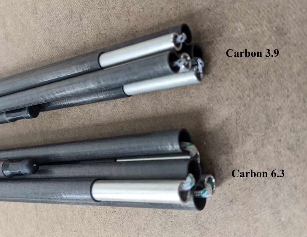 Custom Carbon 6.3 Assembled Pole - Tent Pole Technologies
